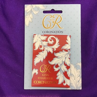 King Charles III Coronation Fridge Magnet 2023 Temple Island Collection ...