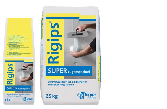 Rigips super Fugenspachtel 5 Kg Spachtelmasse Rigipsspachtel Gips Trockenbau online kaufen | eBay