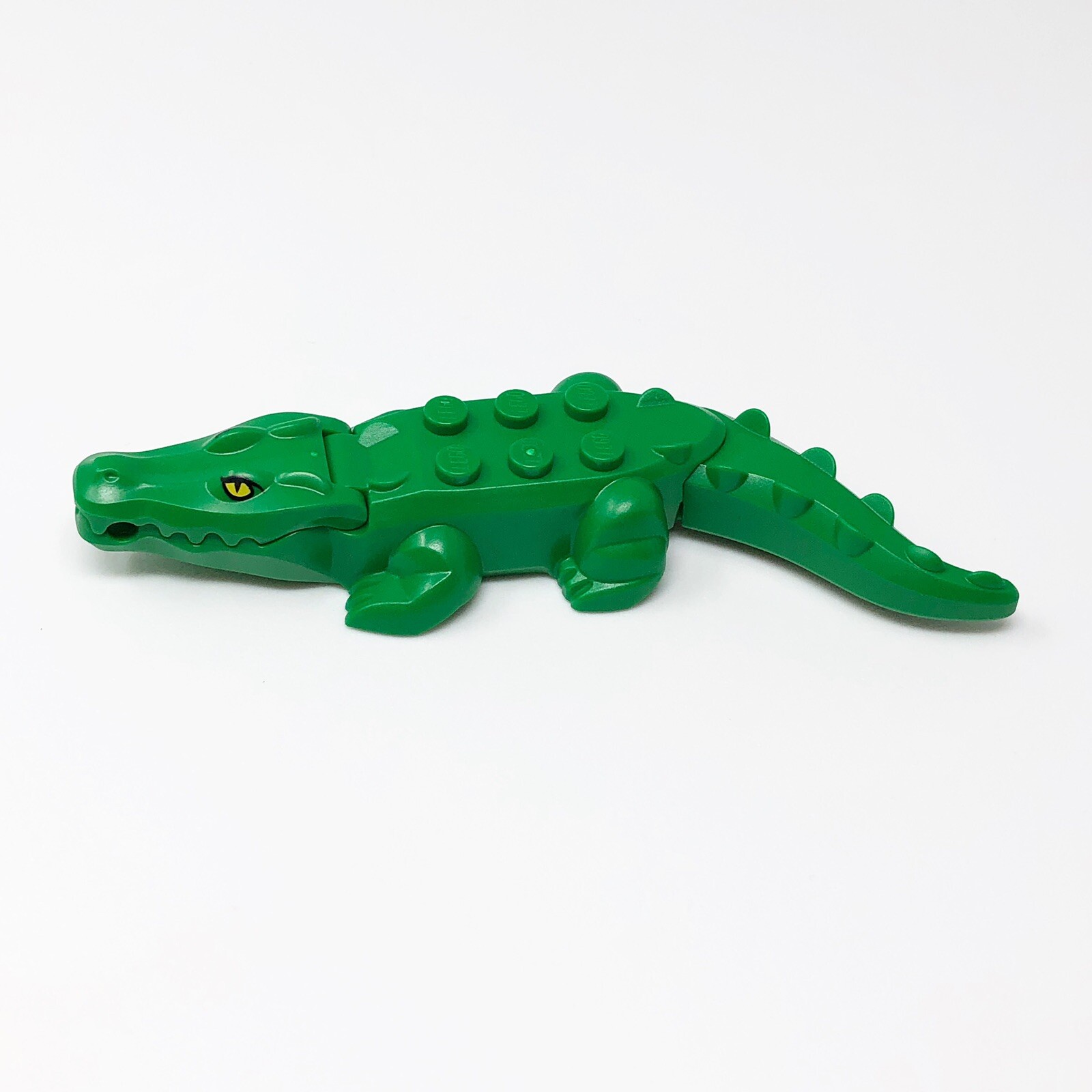 LEGO Animal ALLIGATOR CROCODILE Reptile Yellow Eyes w/o White Glint ...