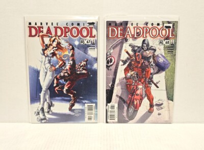DEADPOOL #67 & 68 *KEY* 2002 1st MEETING W/ DAZZLER (TAYLOR SWIFT ...