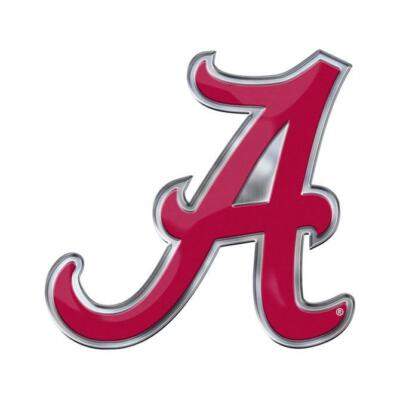 Alabama Crimson Tide Die-Cut Alternate Metal Auto Emblem [NEW] Car ...