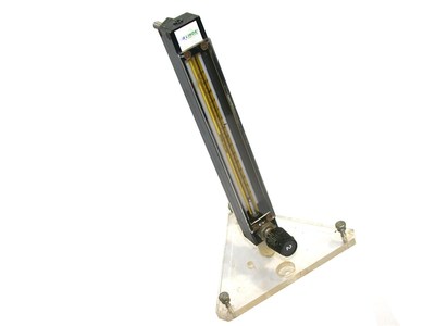 LINDE ADJUSTABLE FLOWMETER 0 - 150 MM W6 FM 4441 1 W / STAND | eBay