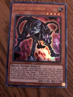 DUOV-EN067 - Scrap Orthros - ULTRA RARE x1 1st Ed Duel Overload NM | eBay