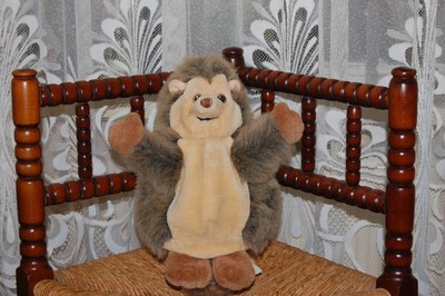 Ikea Sweden Titta Hedgehog Hand Puppet w Tags 9.4 Inch | eBay