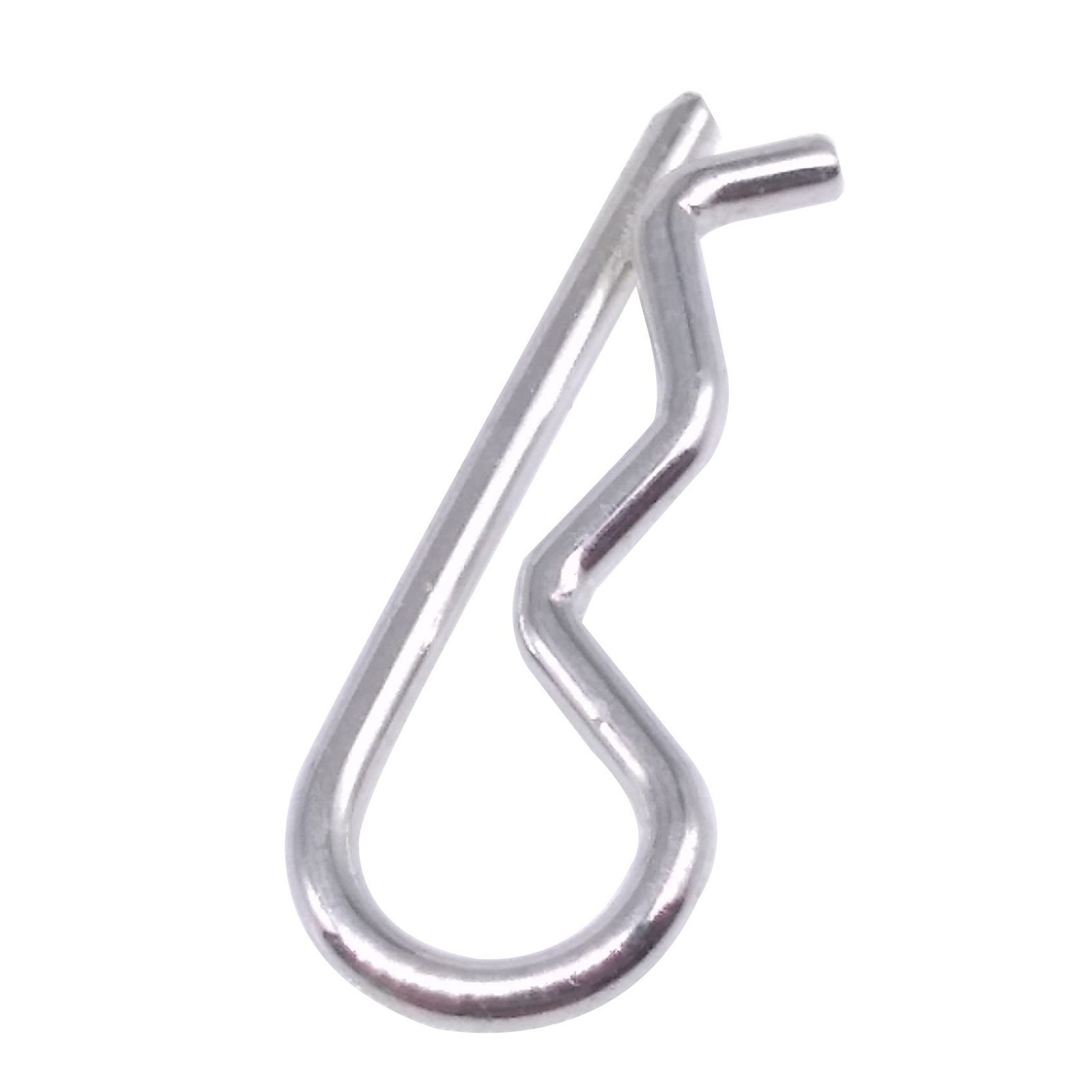 100pcs R Clip Stainless Steel Brake Pad Retaining Pin 1mm Diameter 16mm ...