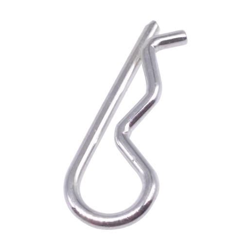 100pcs R Clip Stainless Steel Brake Pad Retaining Pin 1mm Diameter 16mm ...