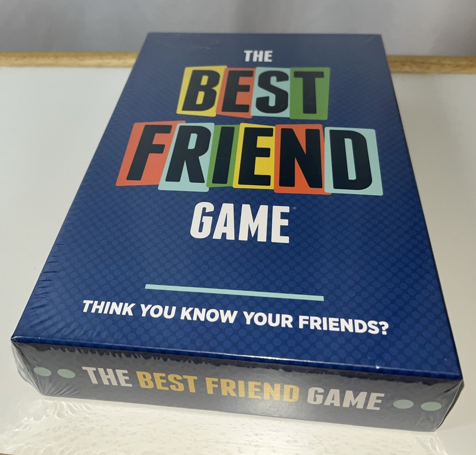 The Best Friend Game Think You Know Your Friends? A Party Game Sealed ...