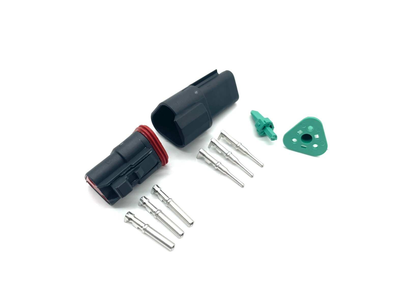 DEUTSCH DT 12V KFZ Crimp Stecker Steckverbinder / Wasserdicht 2 3 4 6 8 ...