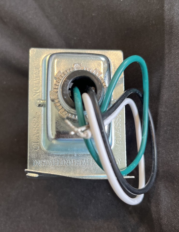 Transformer / 120V 50/60Hz ( Class B Insulation :. Class 2 Transformer ...