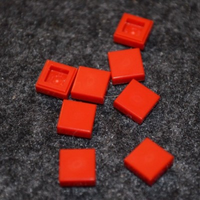 (8) 1x1 Red Smooth Finishing Tile Brick Lego Bricks - NEW Parts | eBay