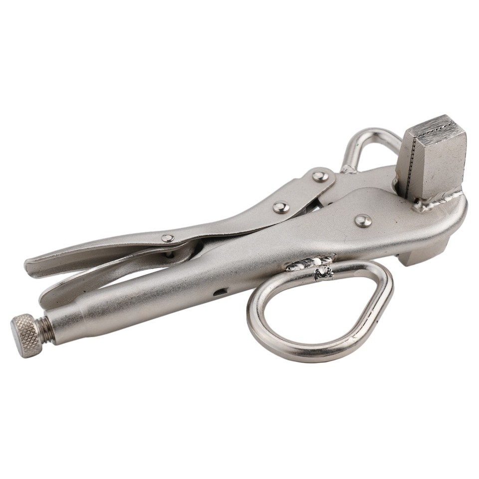 Flat Lock Plate Metal Clamp Ultra Wide Steel Vise Fixing Welding ...