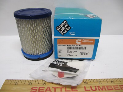NOS ONAN ENGINE AIR FILTER Kit 0140-3295 for Cummins Generator KY Spec ...