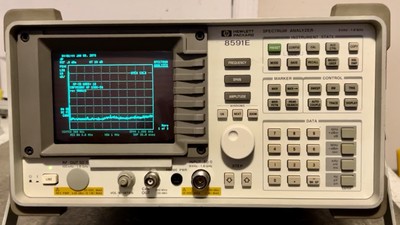 HP 8591E Spectrum Analyzer 1.8 GHz Narrow BW HPIB Fast Digital Sweeps ...