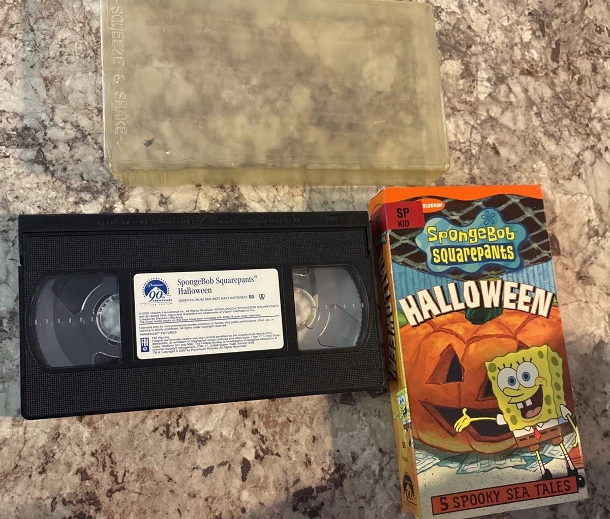 Spongebob Halloween Vhs