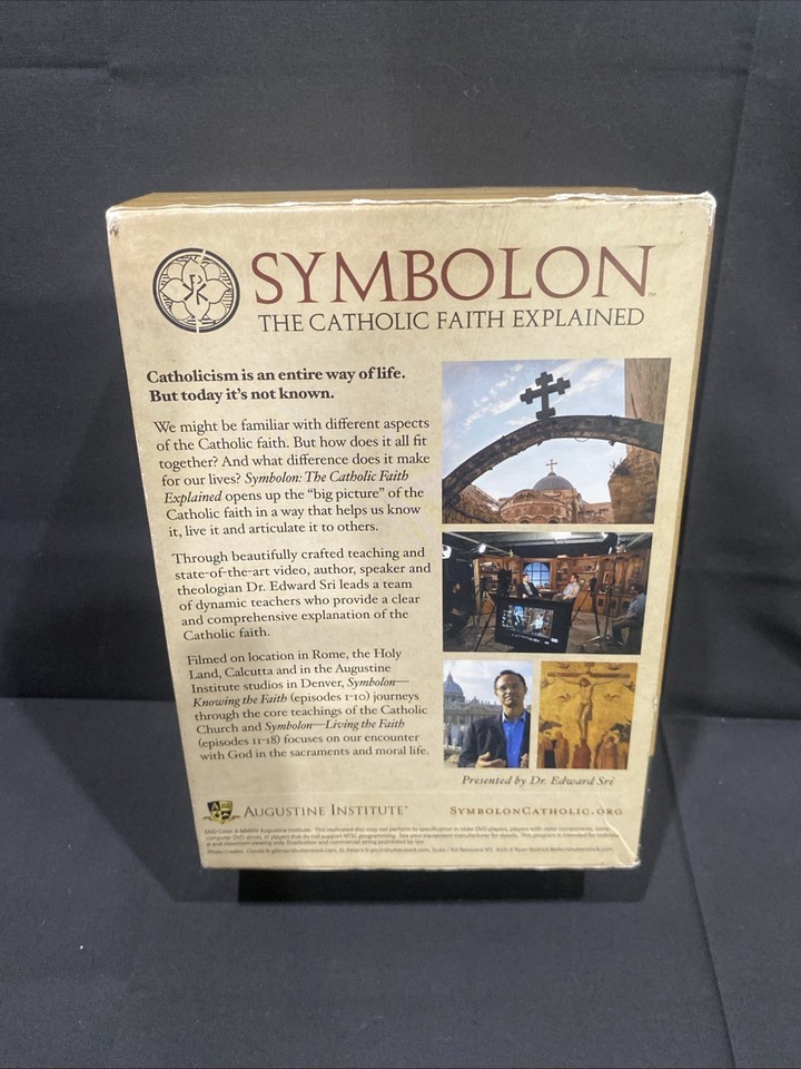 Symbolon: The Catholic Faith Explained 5-Disc DVD Set - Augustine ...