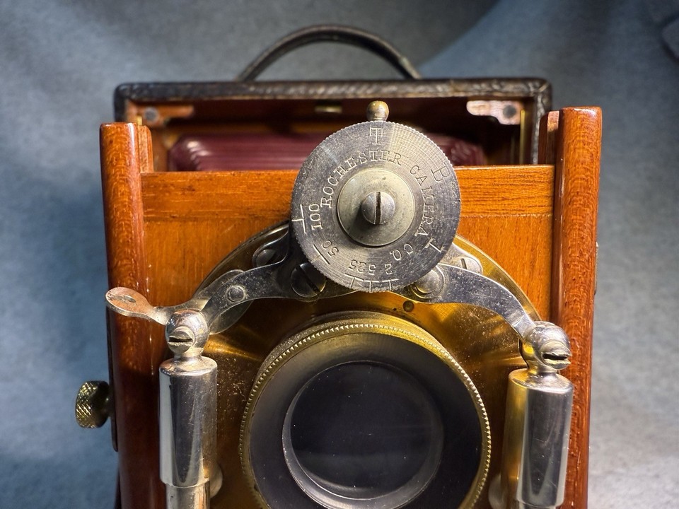 Antique Rochester Telephoto Cycle Poco No.5 Folding Camera w/ Unicum ...
