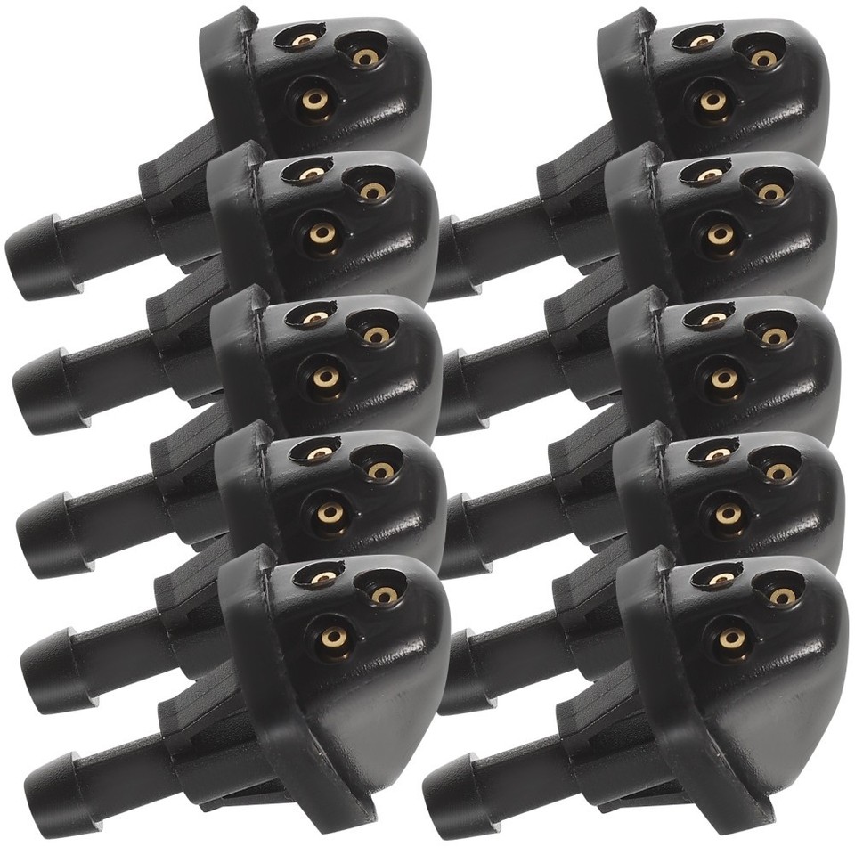 10 Pcs Windshield Washer Spray Nozzle Car Front Windscreen Wiper Auto ...