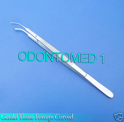 Gerald Tissue Forceps Curved 1x2 Surgical Instruments | eBay