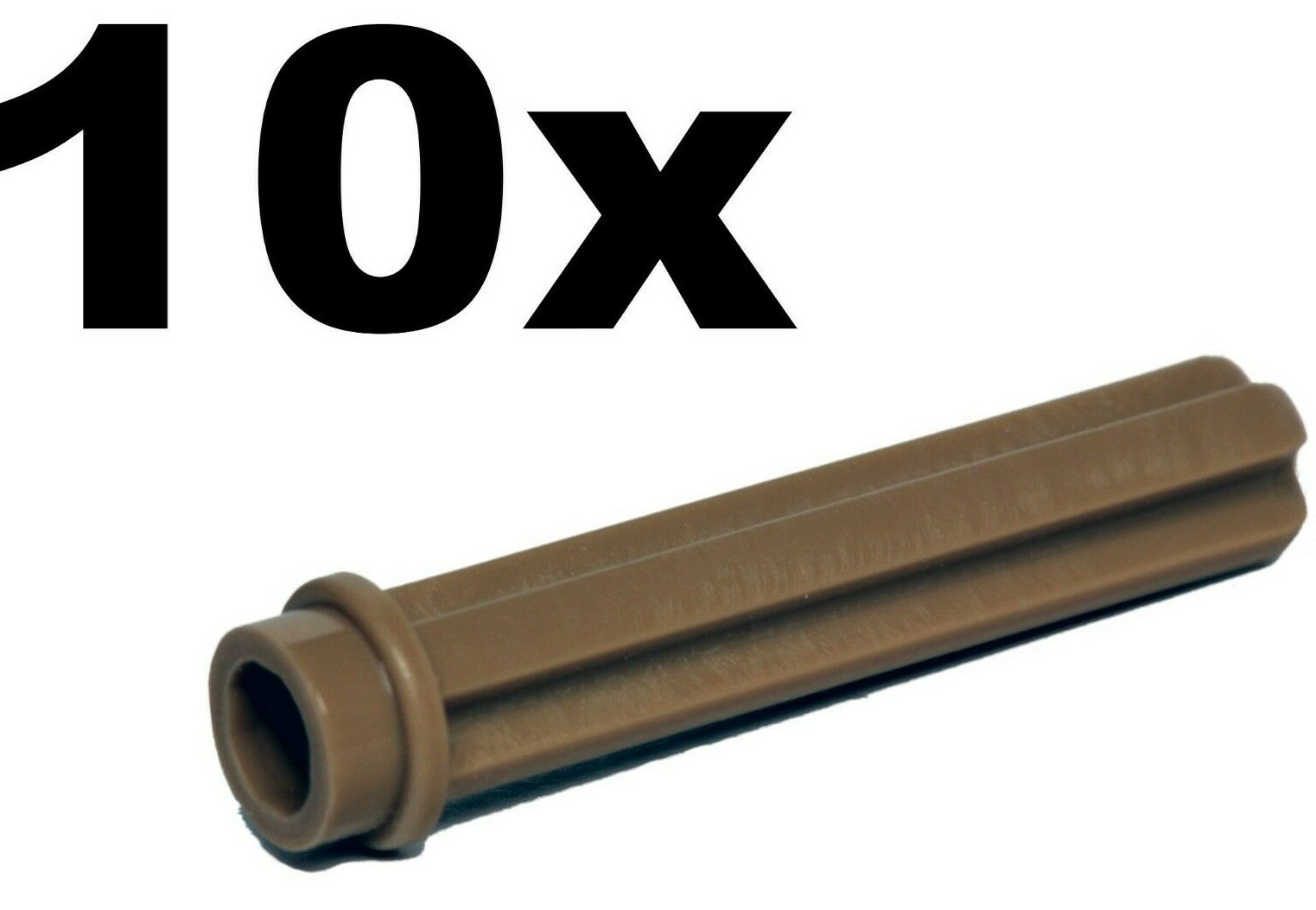 NEW LEGO - Technic - Axle - Length 3 with Stud Dark Tan, Axle 3 x 10 | eBay