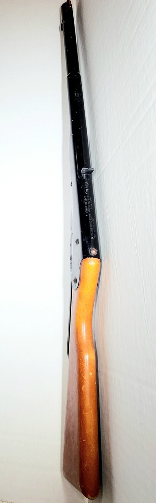 Vintage Daisy Buck BB Gun Wood Stock Lever Action Kid's #105B Tested ...