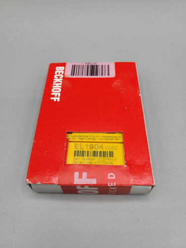 NEW EL1904 Beckhoff EtherCAT Terminal 4 Channel Digital Input 24V DC ...