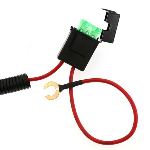 H4 LED Headlight Wiring Relay Harness Negative Switch Fused Kit For ...