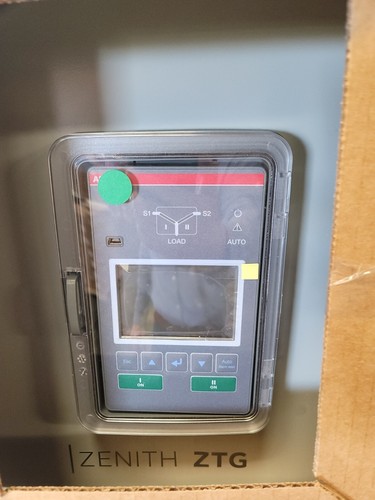 ABB Zenith ZTG 600A 3Phase 3Pole N3R automatic transfer switch | eBay