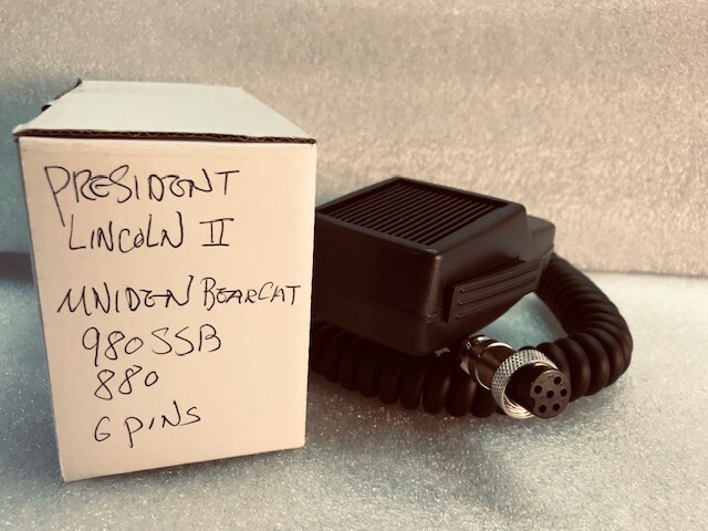 For UNIDEN PRESIDENT 6 PIN REPLACEMENT CB MIC MICROPHONE 980ssb/880 ...