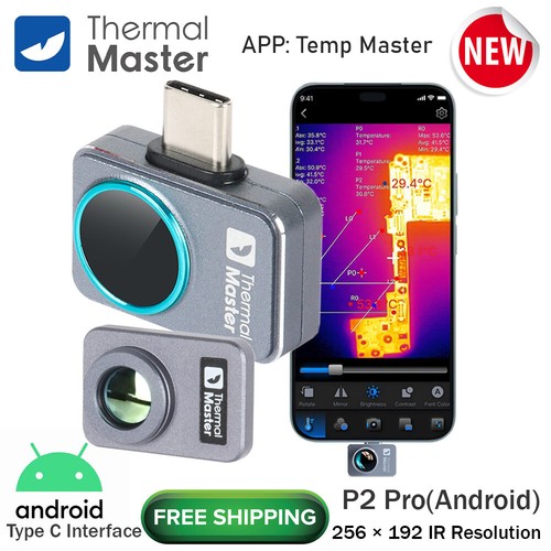 Thermal Master P2 Pro Thermal Camera for Android Type-C with Macro Lens ...
