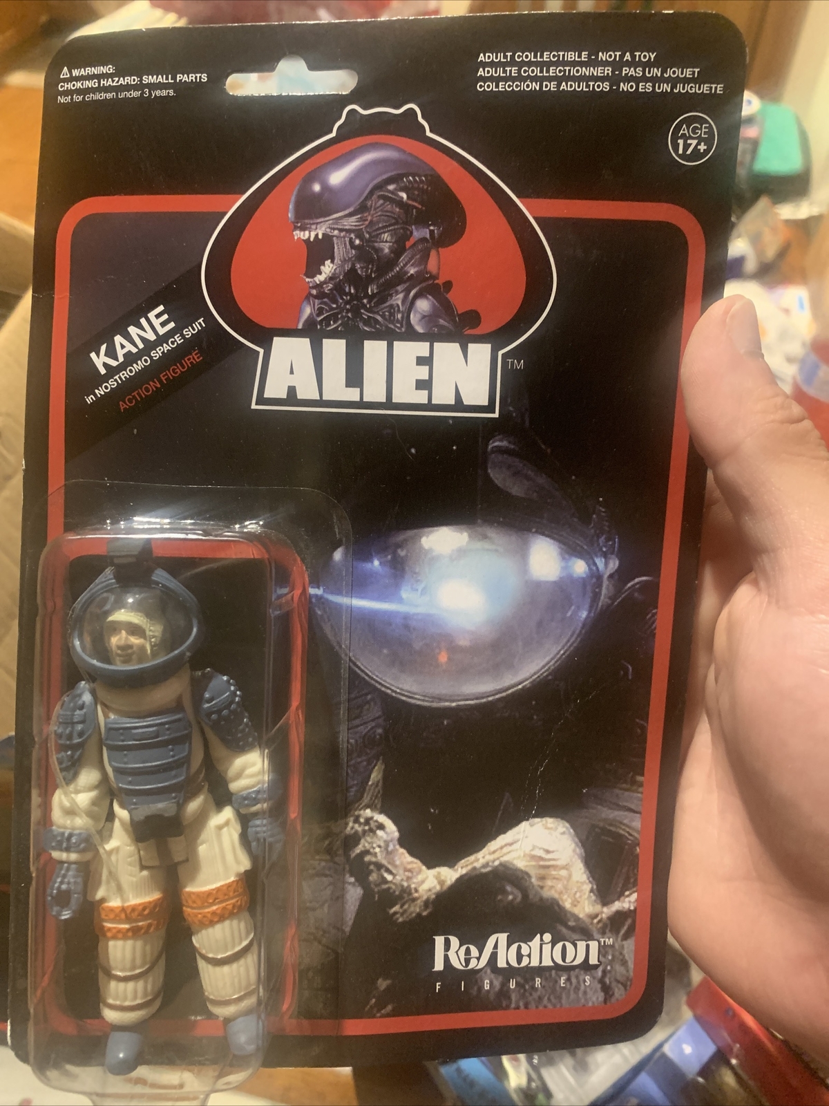 Vintage 2013 ALIEN ReAction Action Figure KANE in Nostromo Space Suit ...