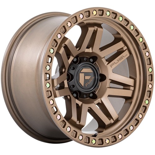 17x9 Full Matte Bronze Wheels Fuel D811 Syndicate 6x5.5/6x139.7 1 (Set ...