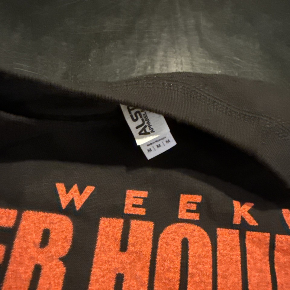 The Weeknd 2025 AHTD After Hours Til Dawn Stadium Tour Shirt Black Size ...