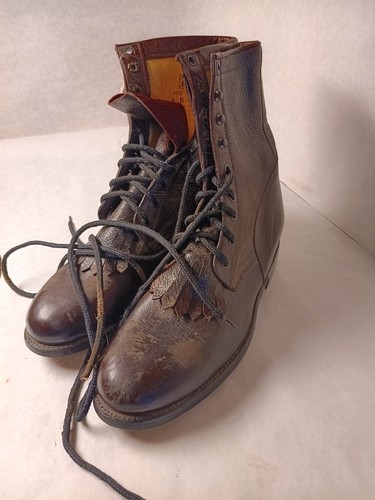 Womans Leather BM Boots Size 9 | eBay