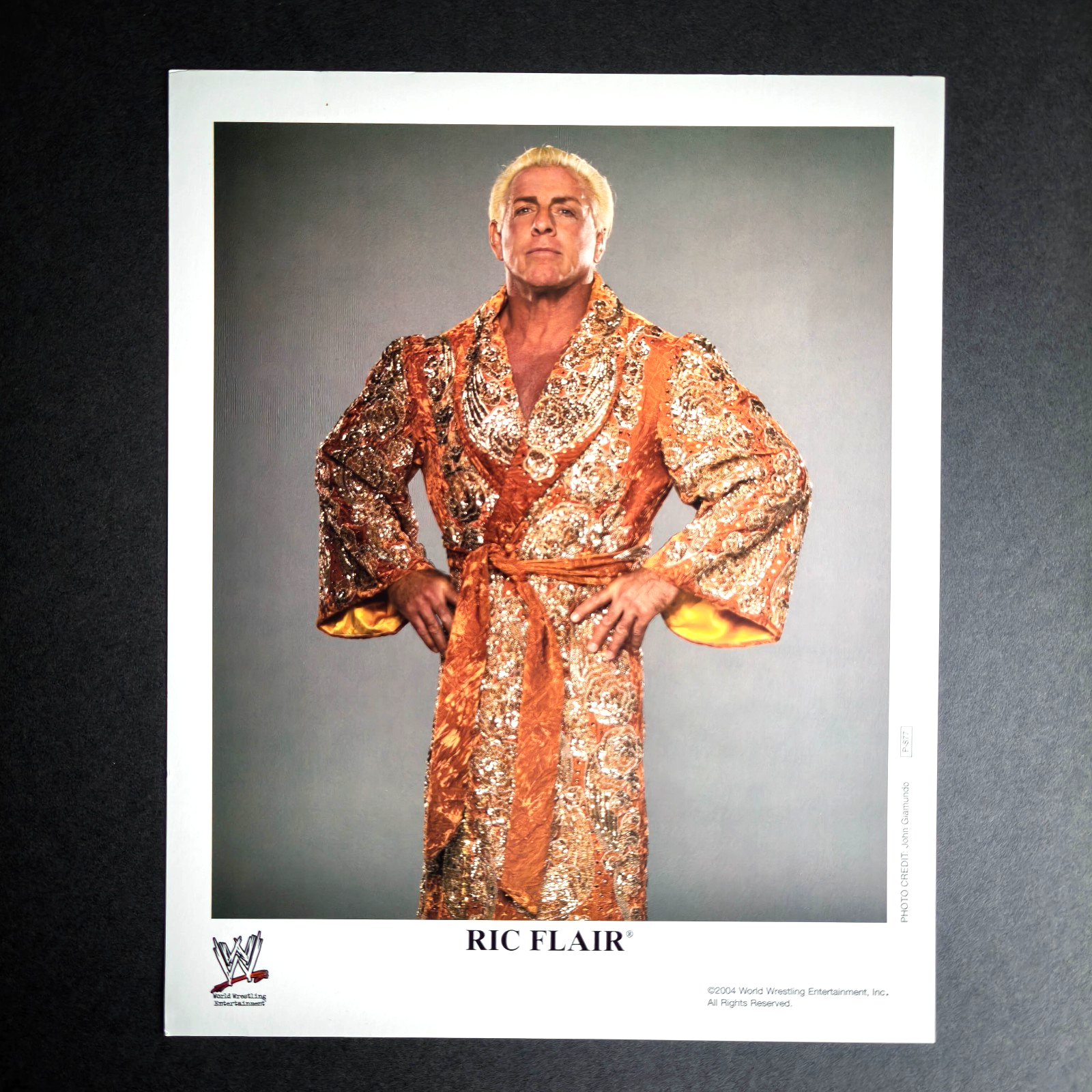 WWE Ric Flair Original 8X10 Promo Photo P-887 WWF Card | eBay