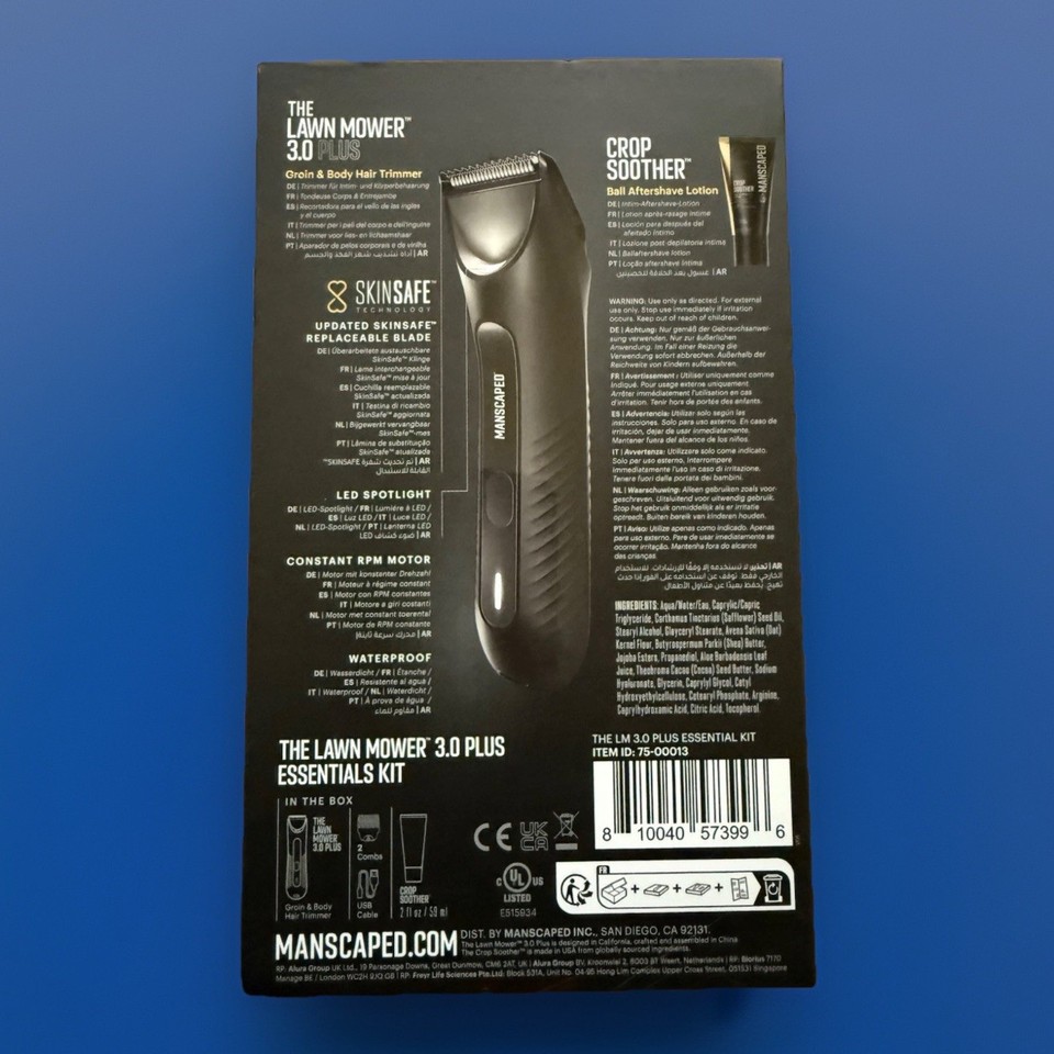 MANSCAPED - THE LAWN MOWER 3.0 PLUS ESSENTIALS KIT - NEW AND SEALED ...