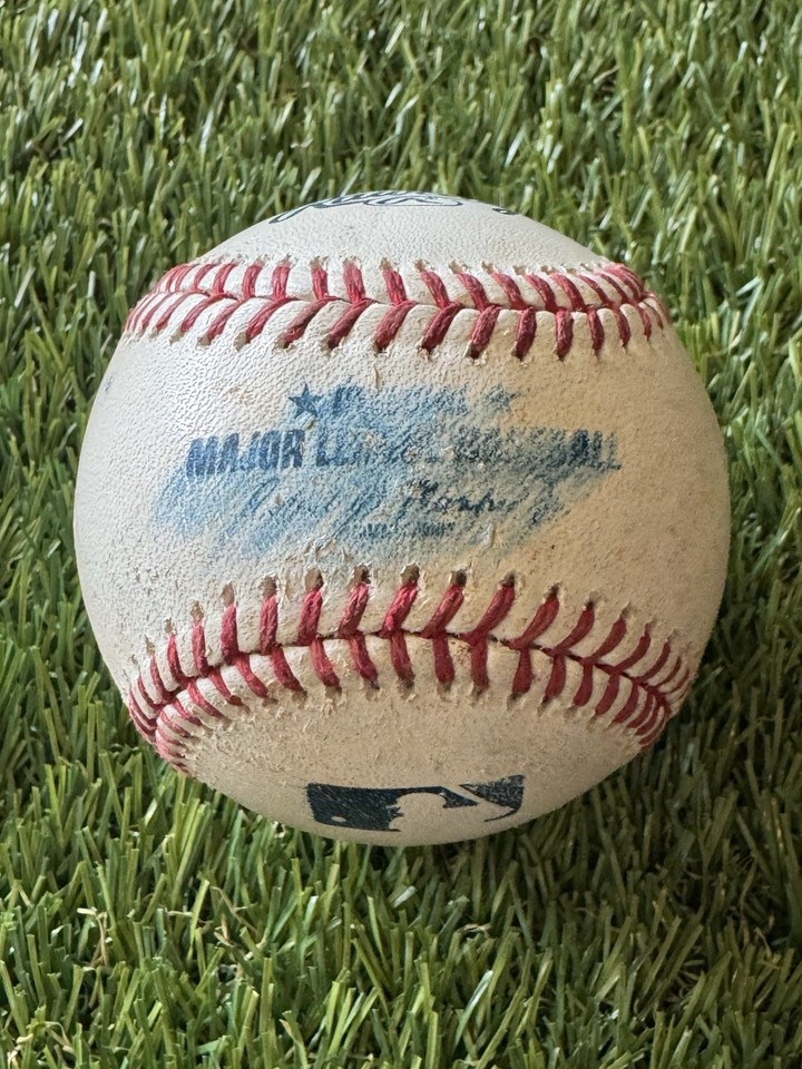 LOS ANGELES ANGELS CHRISTIAN MOORE AUTOGRAPHED USED MLB BASEBALL | eBay