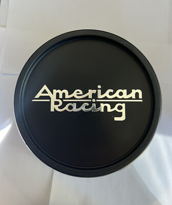 AMERICAN RACING Center Cap Black Hubcap CAP-AX204-REAR-A-S5 S1710-14 ...