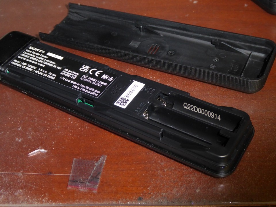 Genuine SONY RMF-TX900U "Backlit" Smart Voice Remote for A80K Series TV ...