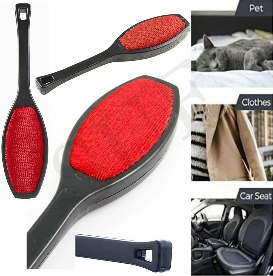 Lint Magic Brush Fluff Clothes Pet Dog Cat Hair Remover Cloth Fabric ...