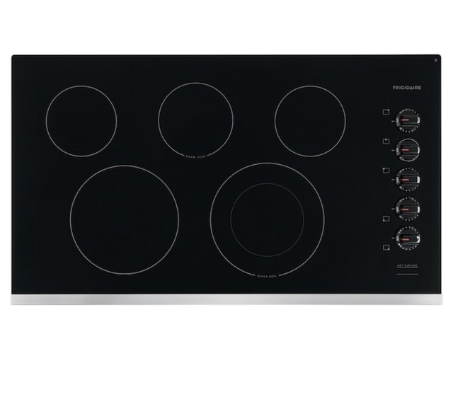Frigidaire FFEC3625US 36 Inch Electric Smoothtop Style Cooktop with 5 ...