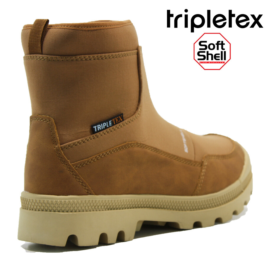 LADIES WINTER BOOTS SNOW ZIP THERMO TEX WARM THERMAL FLEECE WALKING ...