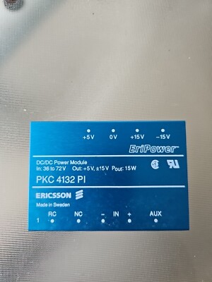 PKC4132PI ERICSSON ERIPOWER LOW PROFILE DC/DC POWER MODULE 36-72V-IN ...
