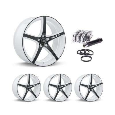 Wheel Rims Set with Chrome Lug Nuts Kit for 08-19 Ford Taurus P813874 ...