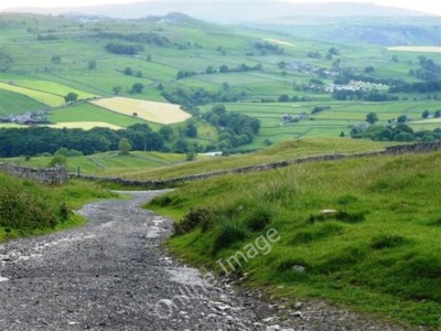 Photo 6x4 Langcliffe scar Track Settle c2009 | eBay UK