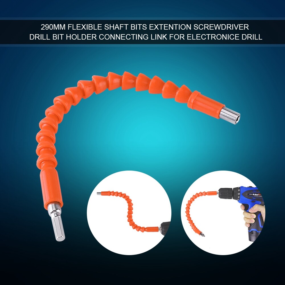 Flexible Shaft Bit 1/4 Hex Shank Extention Screwdriver Bit Holder ...