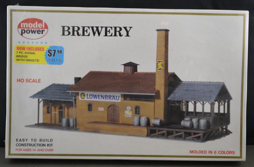 Model Power Brewery Ho Scale Construction Kit #451 121622MGL5 | eBay