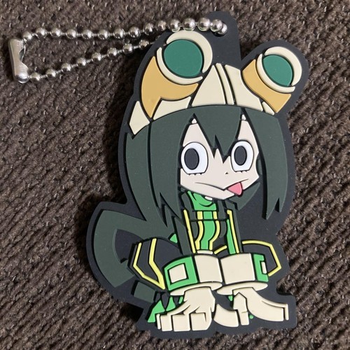My Hero Academia Tsuyu Asui Froppy Rubber Keychain Mascot Charm | eBay