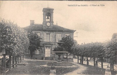 CPA 51 VANAULT LES DAMES HOTEL DE VILLE | eBay