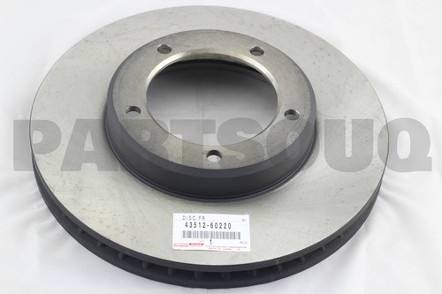 4351260220 Genuine Toyota DISC FR 43512-60220 | eBay