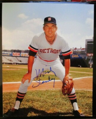 MICKEY STANLEY SIGNED 1968 DETROIT TIGERS 8x10 PHOTO w/ COA | eBay